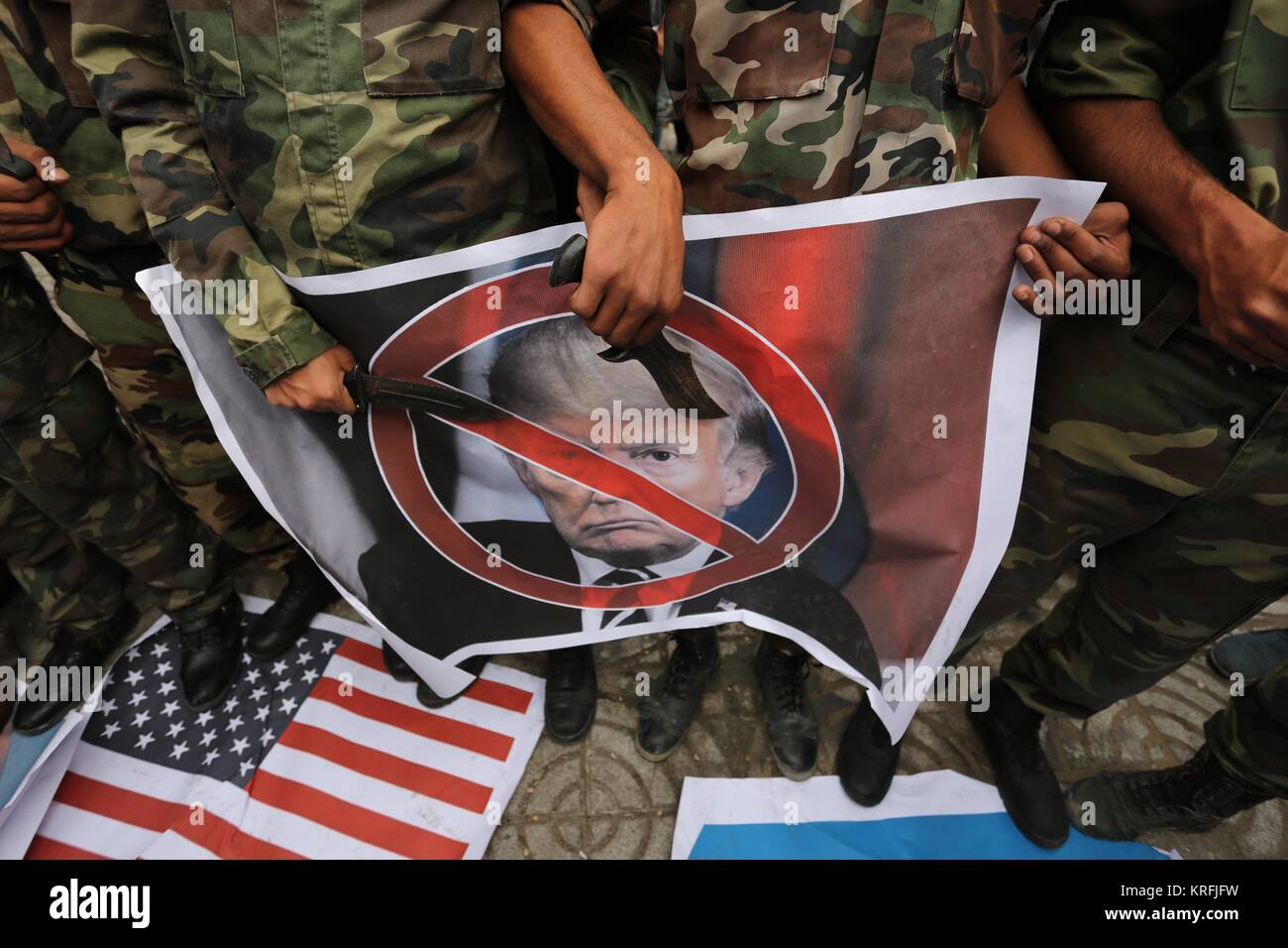 Gaza City, Gaza Strip, Palestinian Territory. 20th Dec, 2017 ...