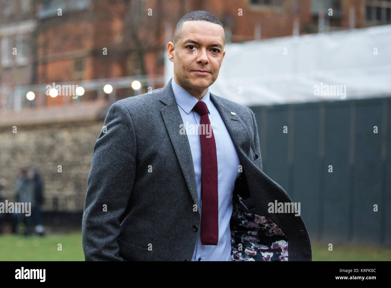 London, UK. 20th Dec, 2017. Clive Lewis, Labour MP for Norwich South ...