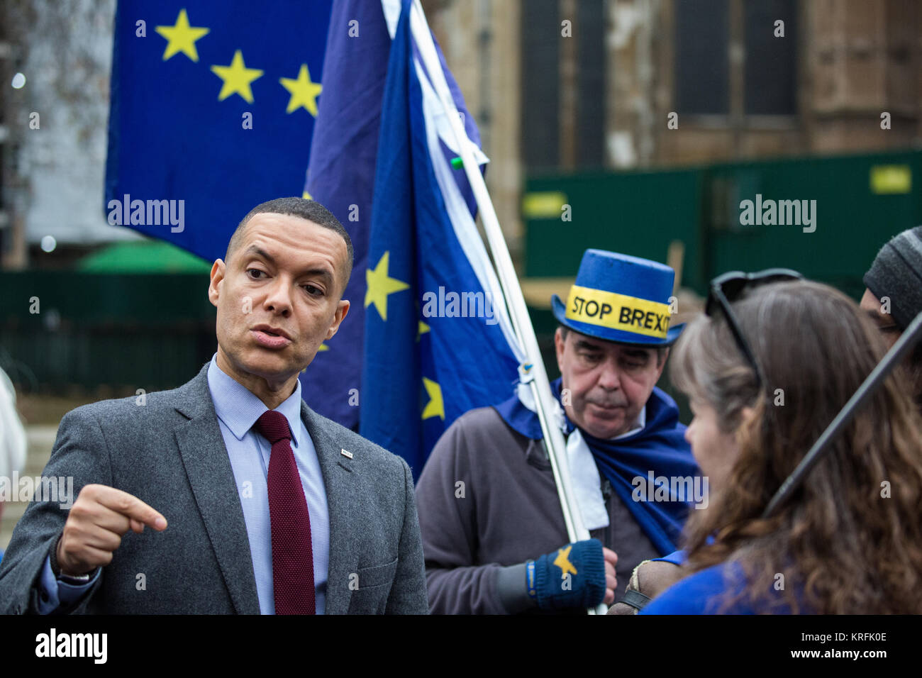 London, UK. 20th Dec, 2017. Clive Lewis, Labour MP for Norwich South ...