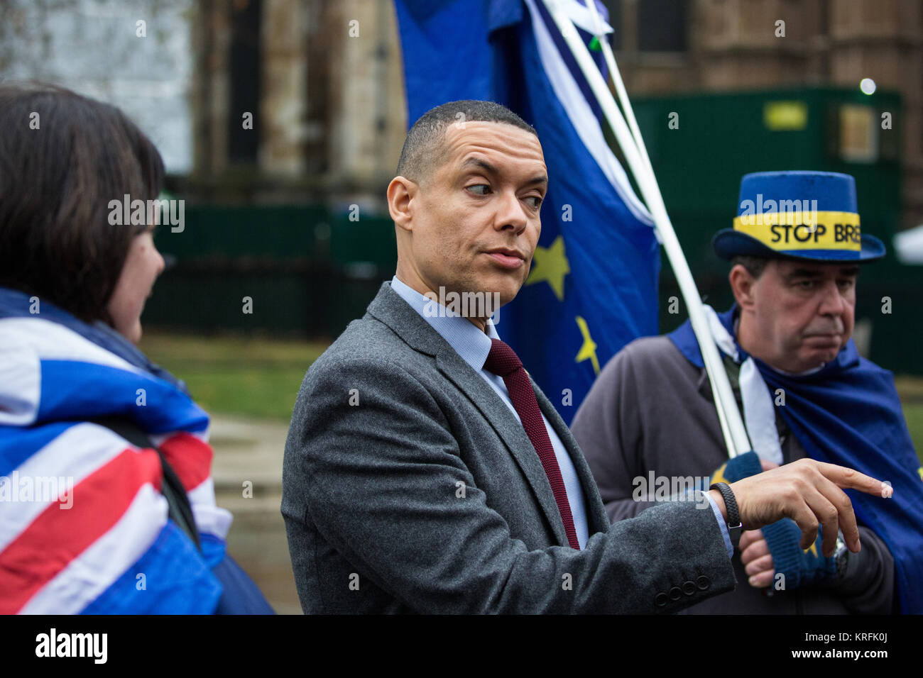 London, UK. 20th Dec, 2017. Clive Lewis, Labour MP for Norwich South ...