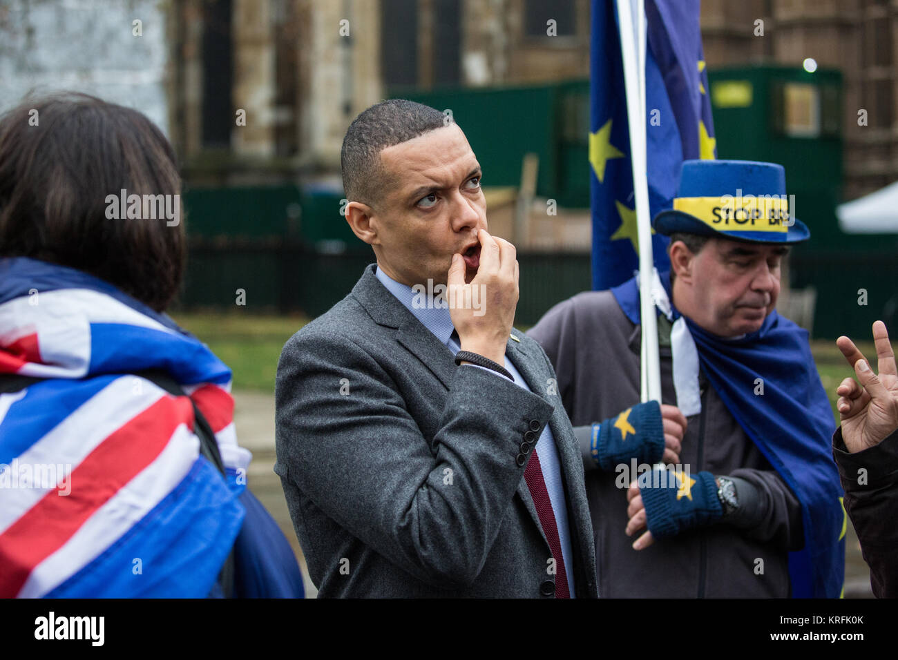 London, UK. 20th Dec, 2017. Clive Lewis, Labour MP for Norwich South ...