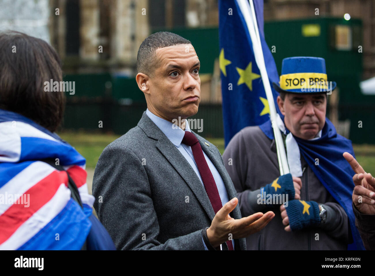 London, UK. 20th Dec, 2017. Clive Lewis, Labour MP for Norwich South ...