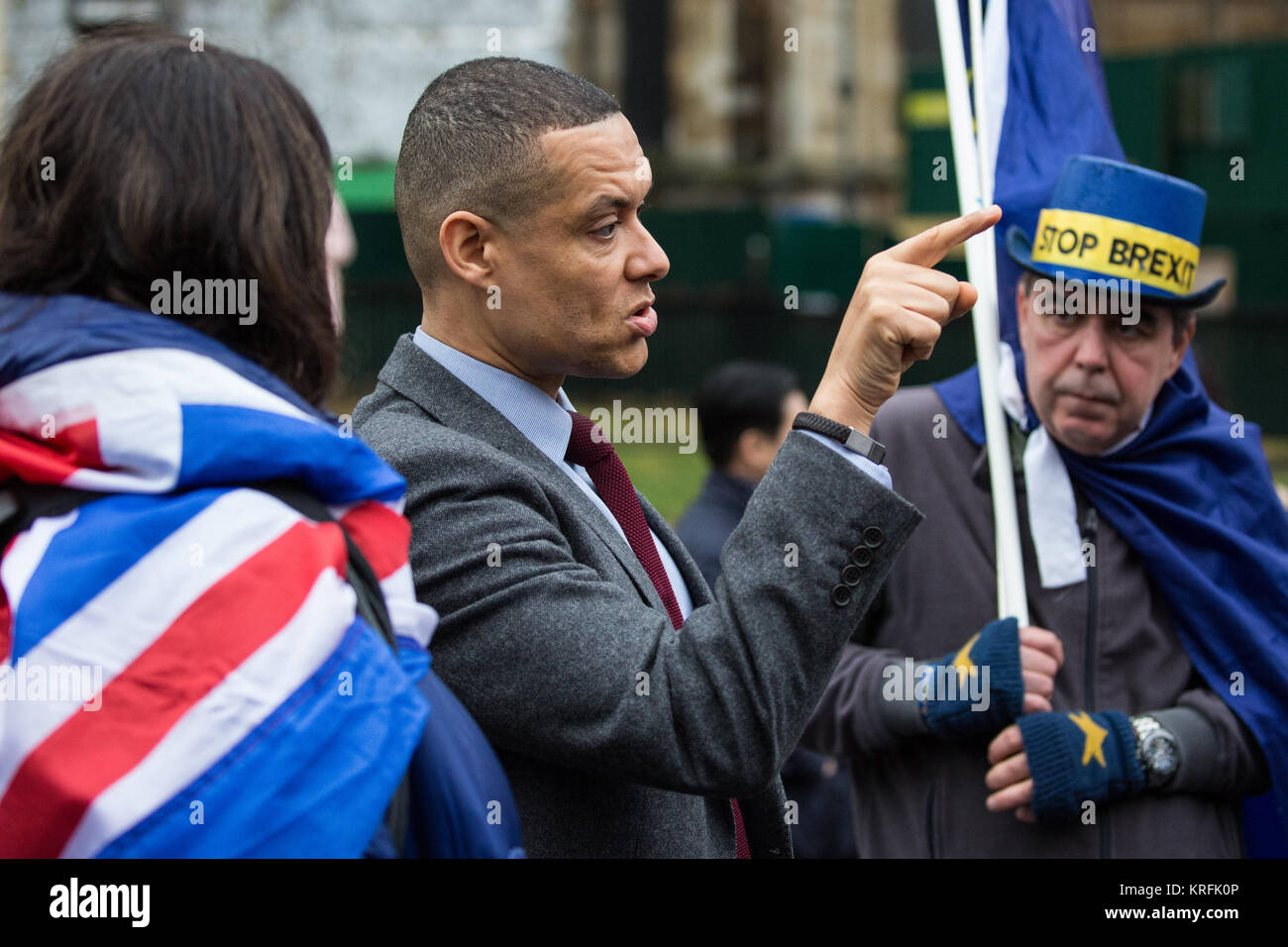 London, UK. 20th Dec, 2017. Clive Lewis, Labour MP for Norwich South ...