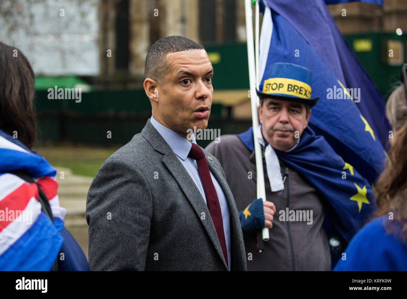 London, UK. 20th Dec, 2017. Clive Lewis, Labour MP for Norwich South ...