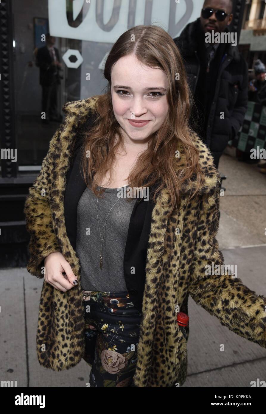 New York, NY, USA. 18th Dec, 2017. Nadia Alexander, seen at BUILD ...