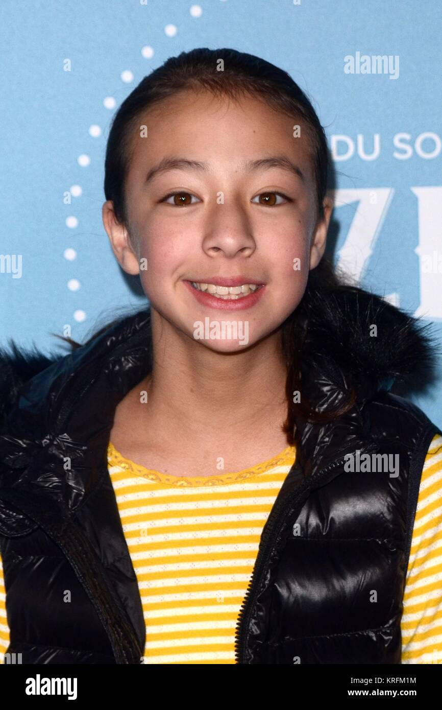 Los Angeles, CA, USA. 12th Dec, 2017. Aubrey Anderson-Emmons at ...