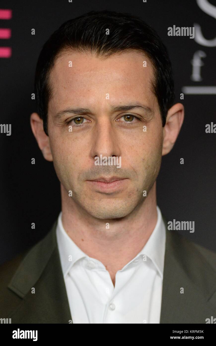 Jeremy Strong at arrivals for MOLLY’S GAME Premiere, AMC Loews Lincoln ...