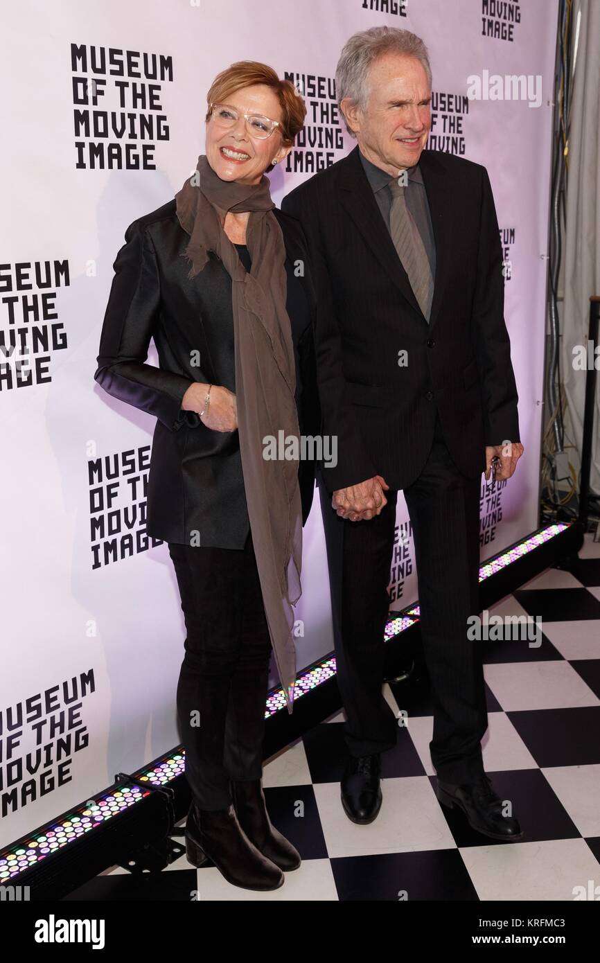 Annette Bening, Warren Beatty at arrivals for Museum Of The Moving ...