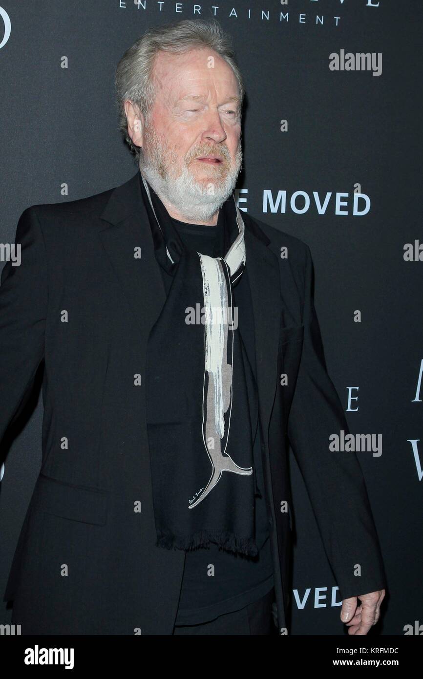 Beverly Hills, CA. 18th Dec, 2017. Ridley Scott at arrivals for ALL THE ...