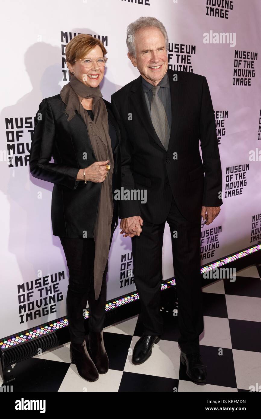 Annette Bening, Warren Beatty at arrivals for Museum Of The Moving ...