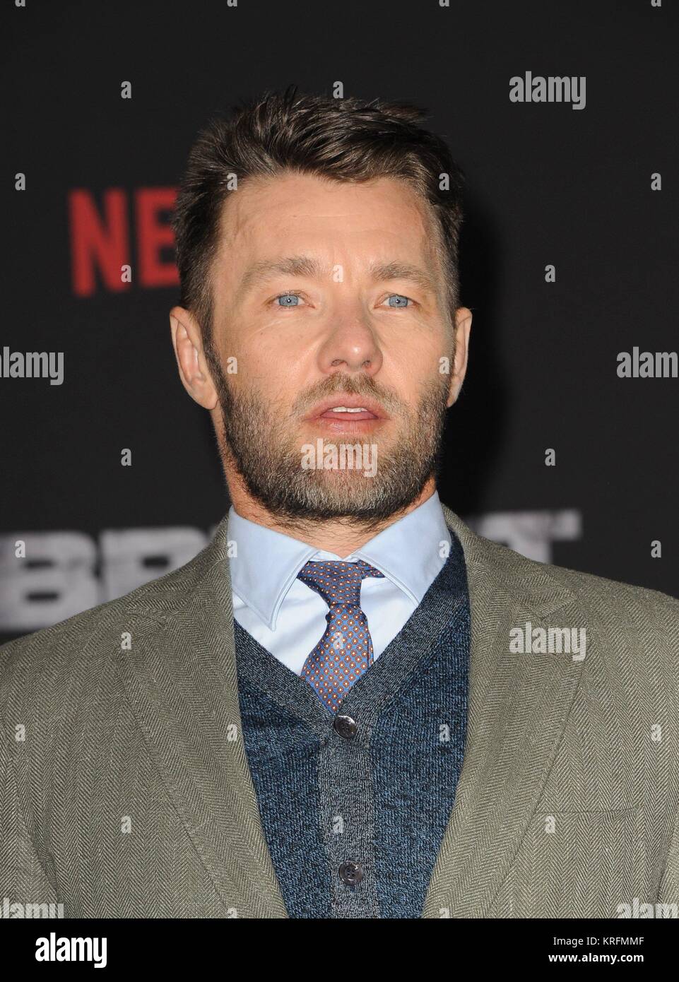 Joel Edgerton at arrivals for BRIGHT Premiere, The Regency Village ...