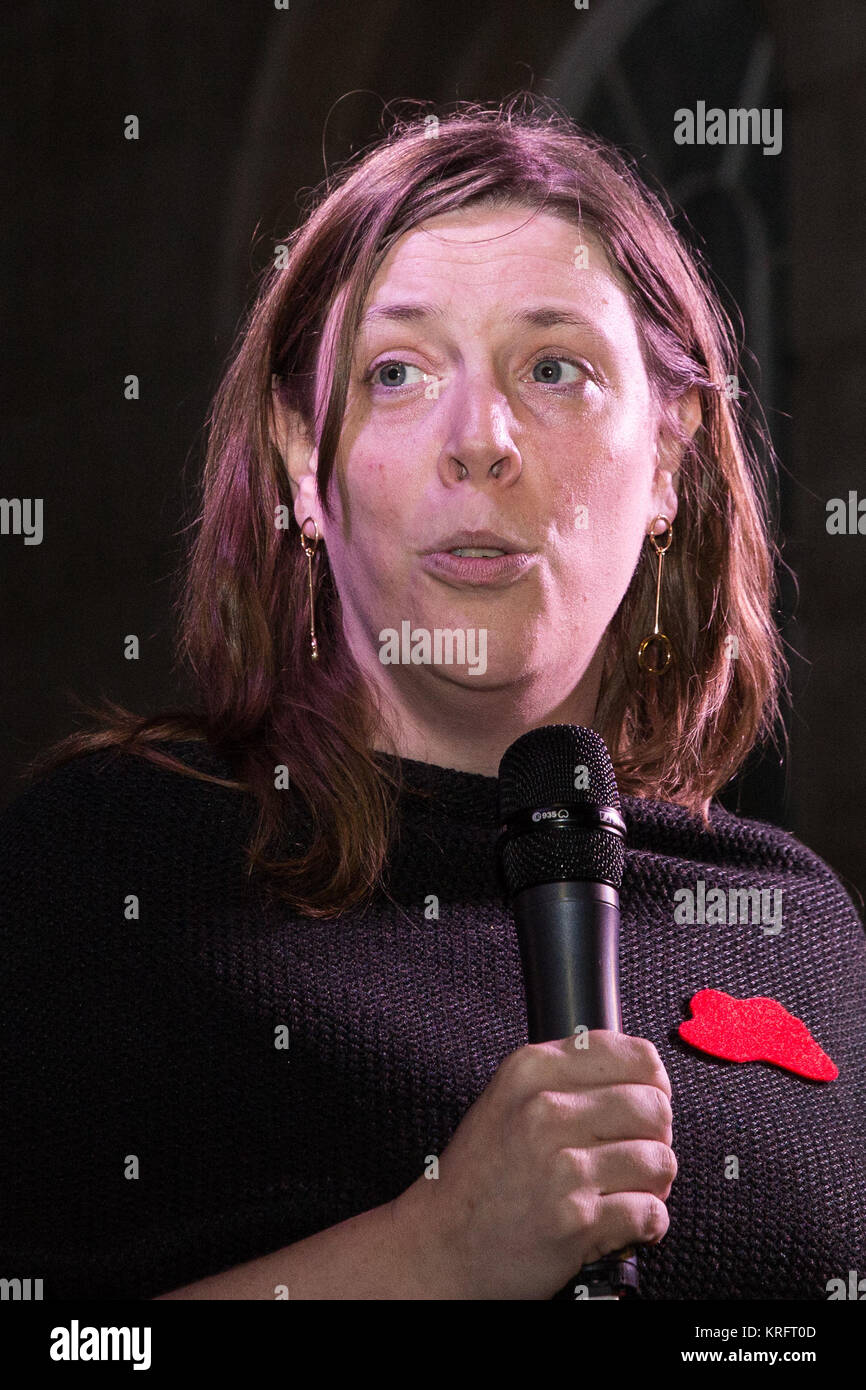 London, UK. 20th Dec, 2017. Jess Phillips, Labour MP for Birmingham ...