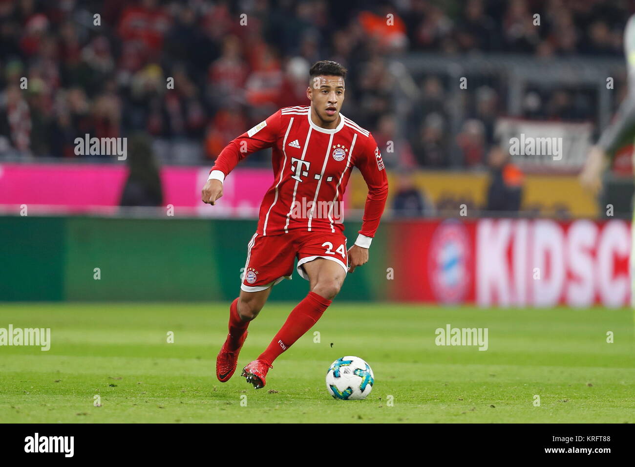 Munchen, Germany. 13th Dec, 2017. Corentin Tolisso (Bayern) Football ...