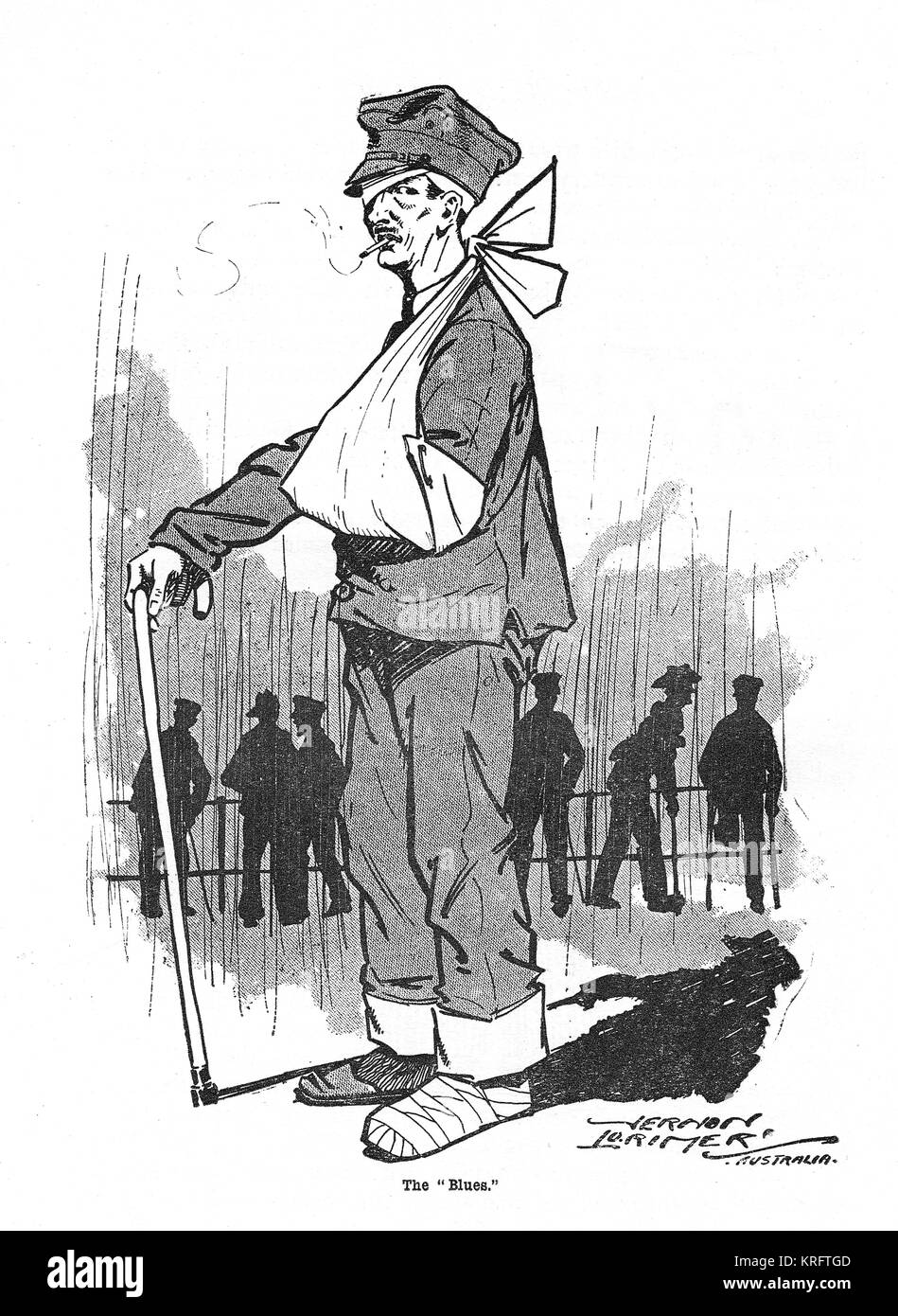 1st world war soldier Cut Out Stock Images & Pictures - Alamy