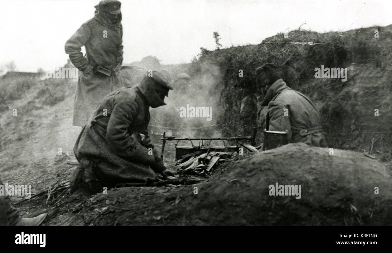 Trenches trench tea hi-res stock photography and images - Alamy