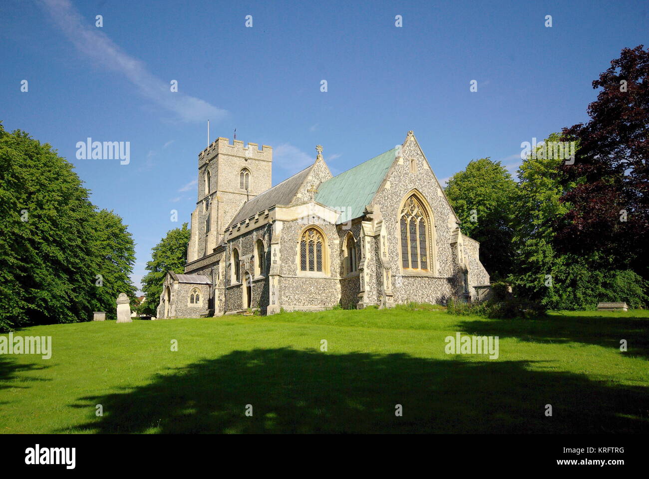 Elmdon church hi-res stock photography and images - Alamy