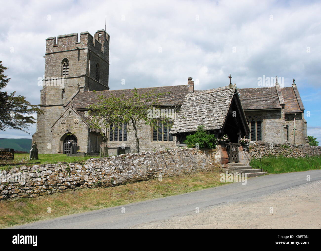 Medieval church wales hi-res stock photography and images - Alamy