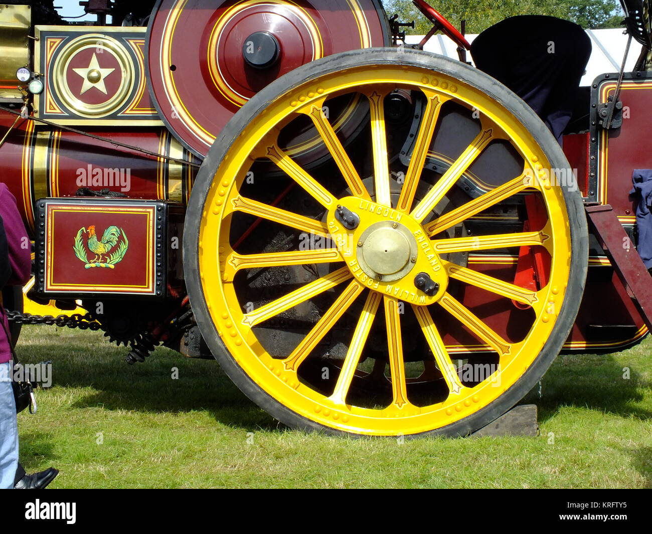Welland Steam Fair, near Malvern, Worcestershire, with all kinds of ...