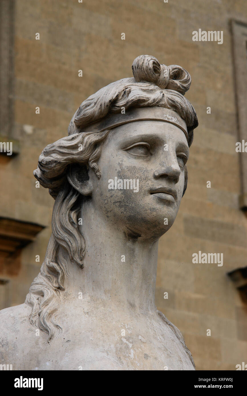 Sphinx statue at Croome Court, Worcestershire Stock Photo - Alamy