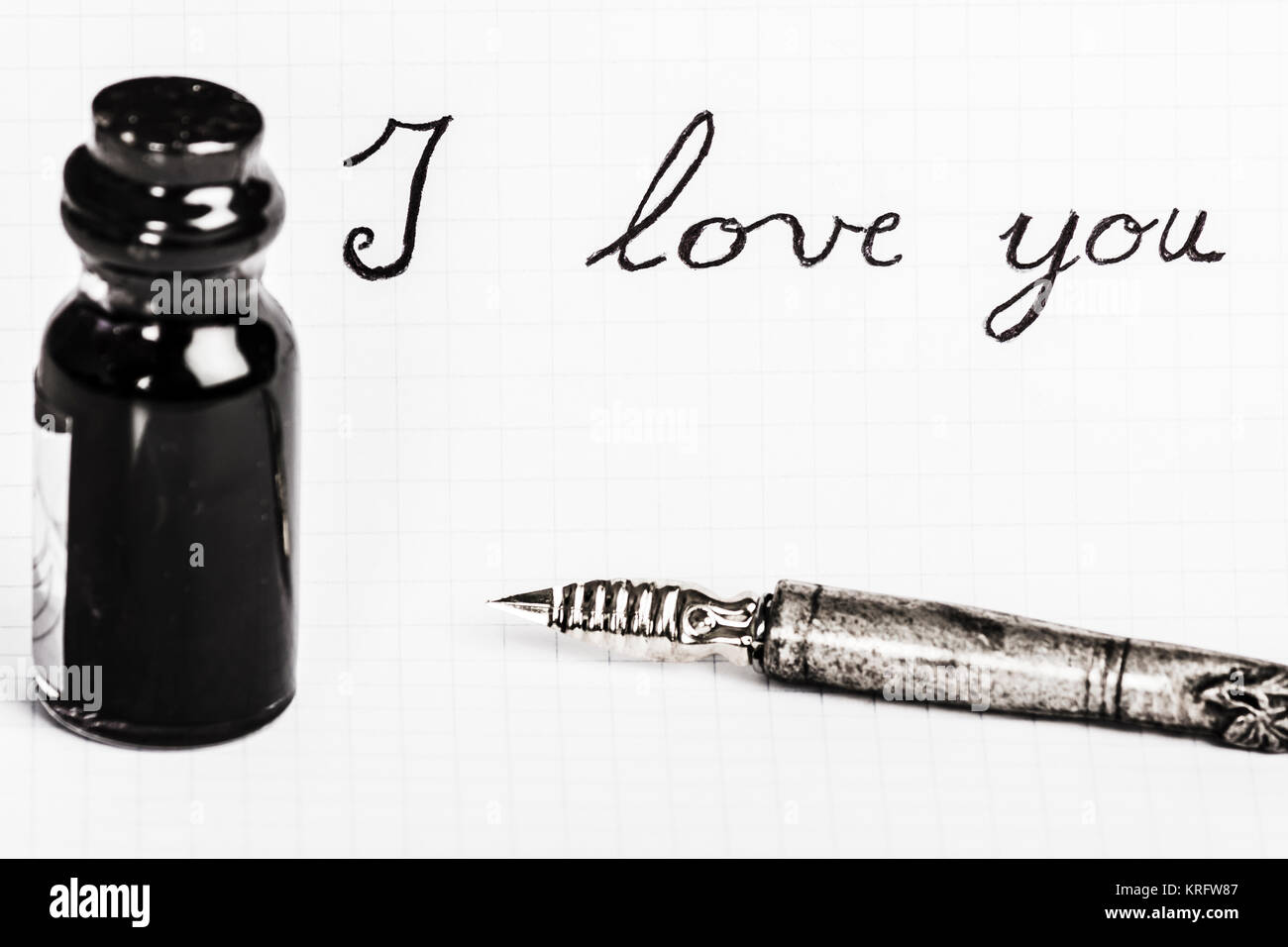 Old Ink Pen Stock Photos & Old Ink Pen Stock Images - Alamy