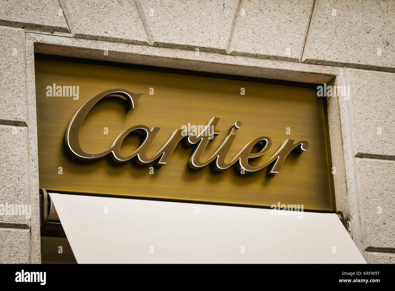 Cartier store logo hi-res stock photography and images - Alamy