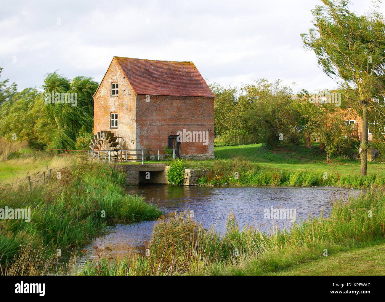 Mill on river wheel hi-res stock photography and images - Alamy