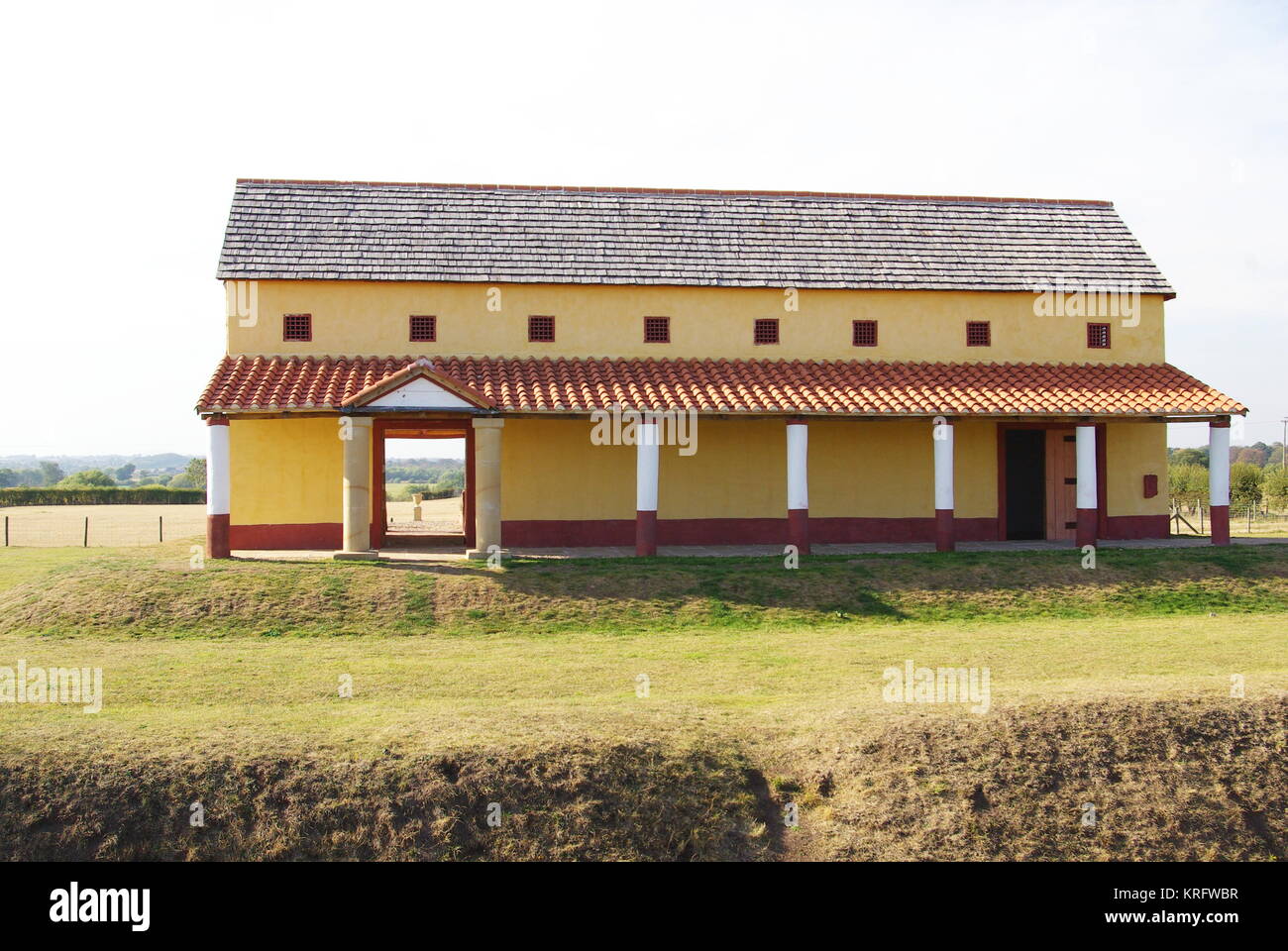 Roman town reconstruction britain hi-res stock photography and images ...