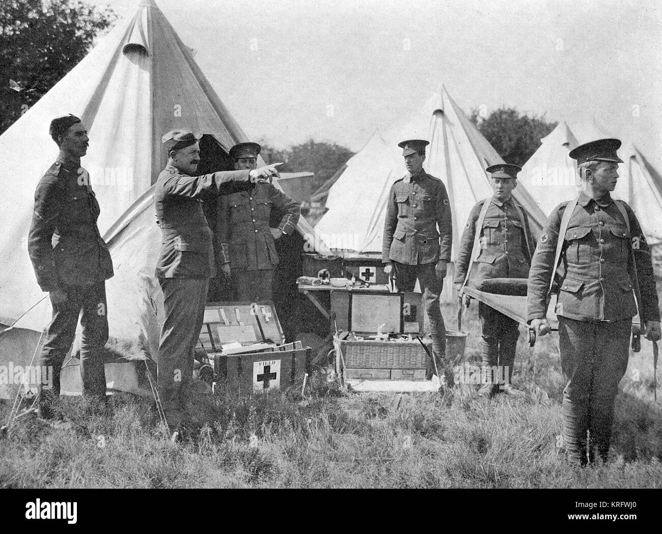 World war one hospital tents hi-res stock photography and images - Alamy