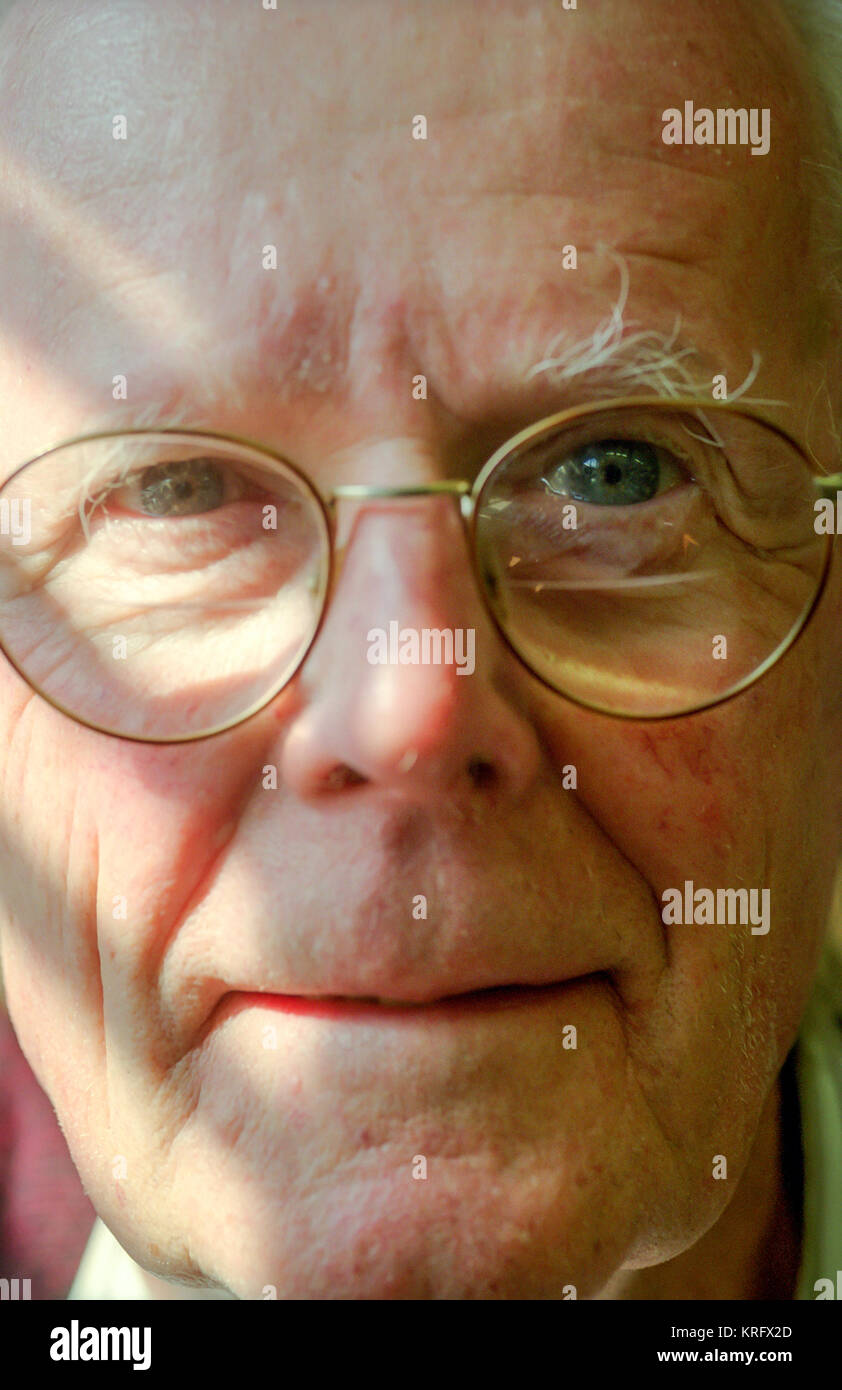 Professor John Maynard-Smith in his office at the University of Sussex ...