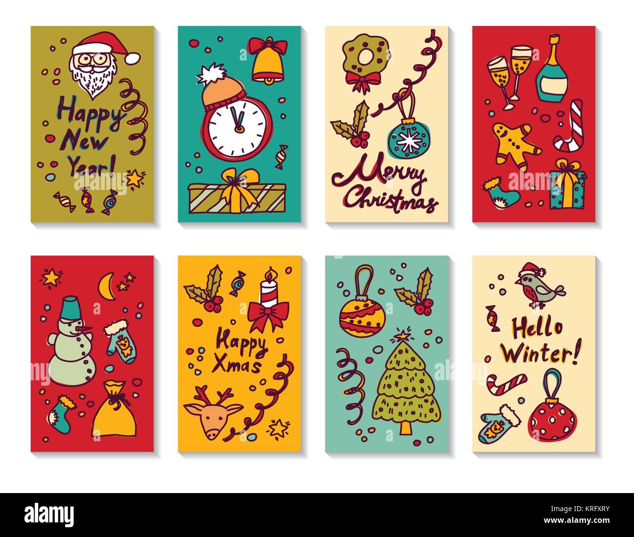 New year background greeting Stock Vector Images - Alamy