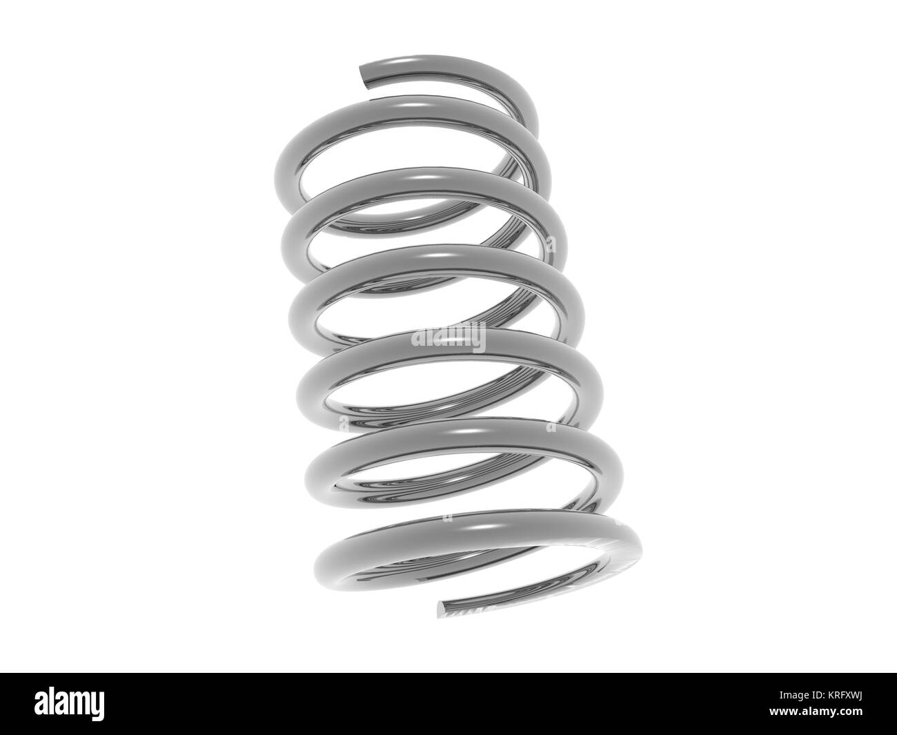 steel spring released Stock Photo - Alamy
