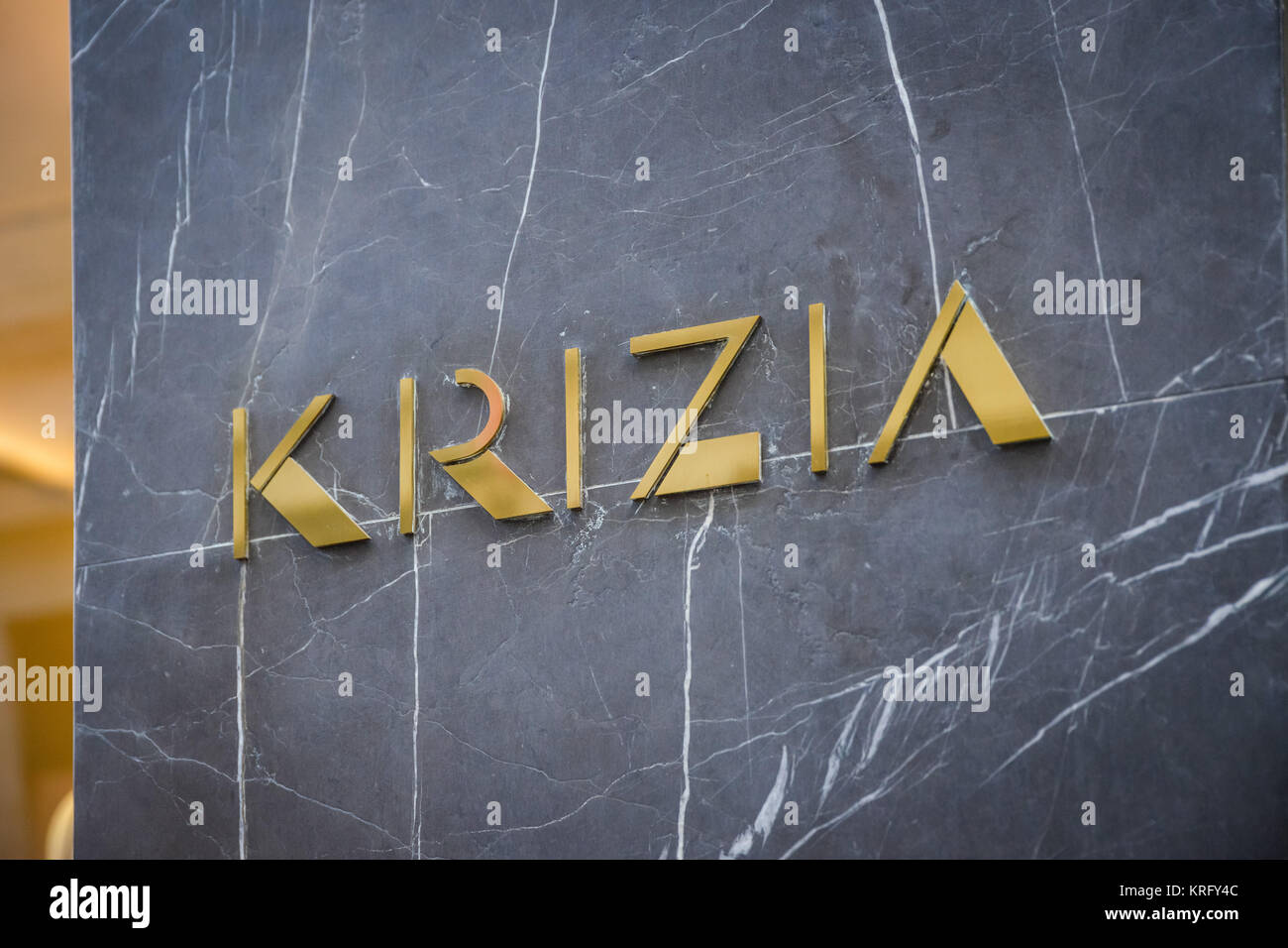 Krizia logo hi-res stock photography and images - Alamy