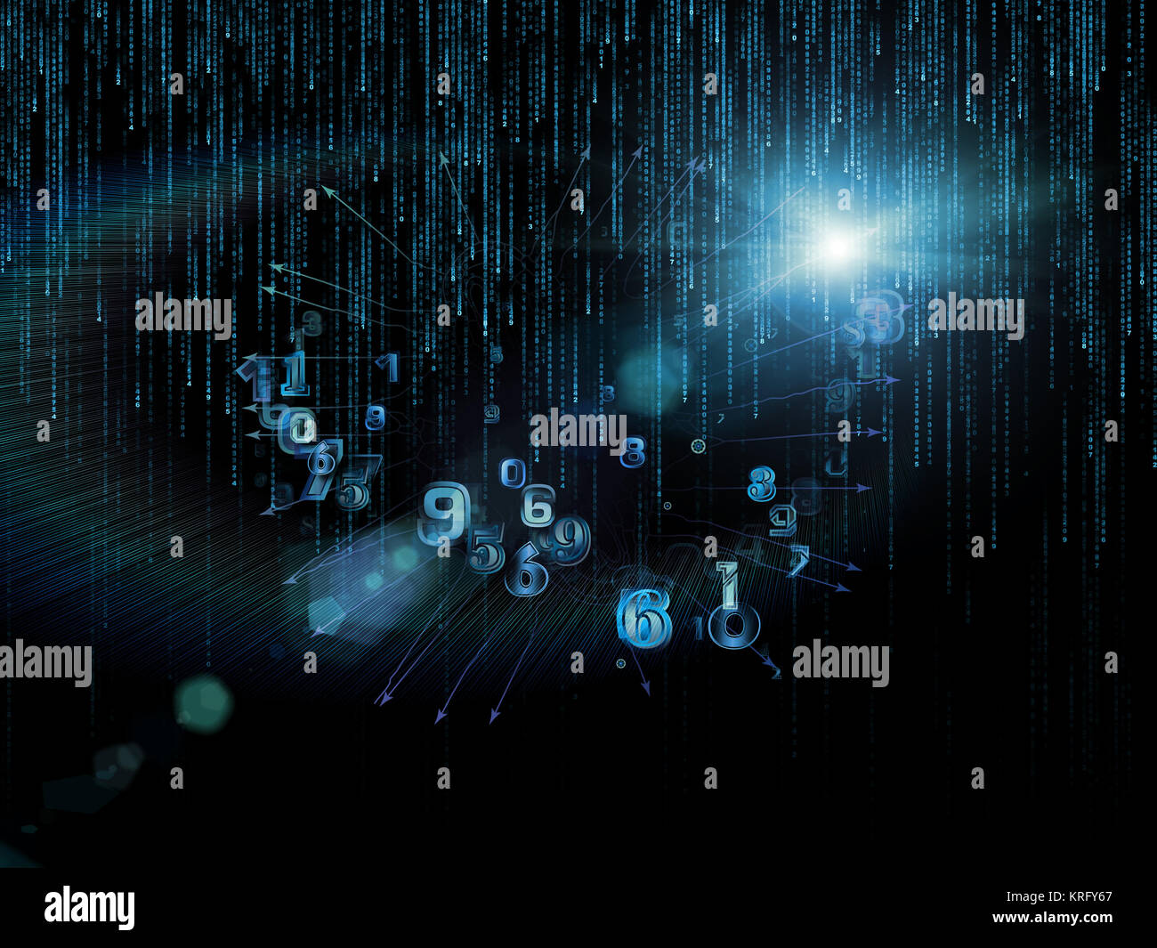 Visualization of Data Set Stock Photo - Alamy