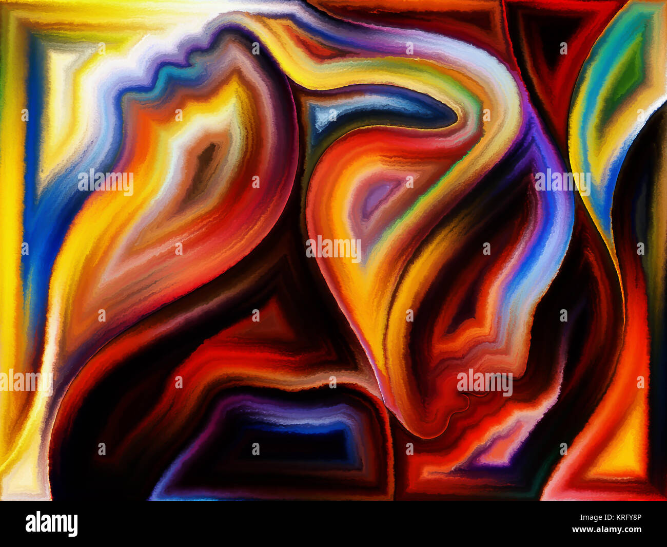 Energy of Communication Stock Photo - Alamy
