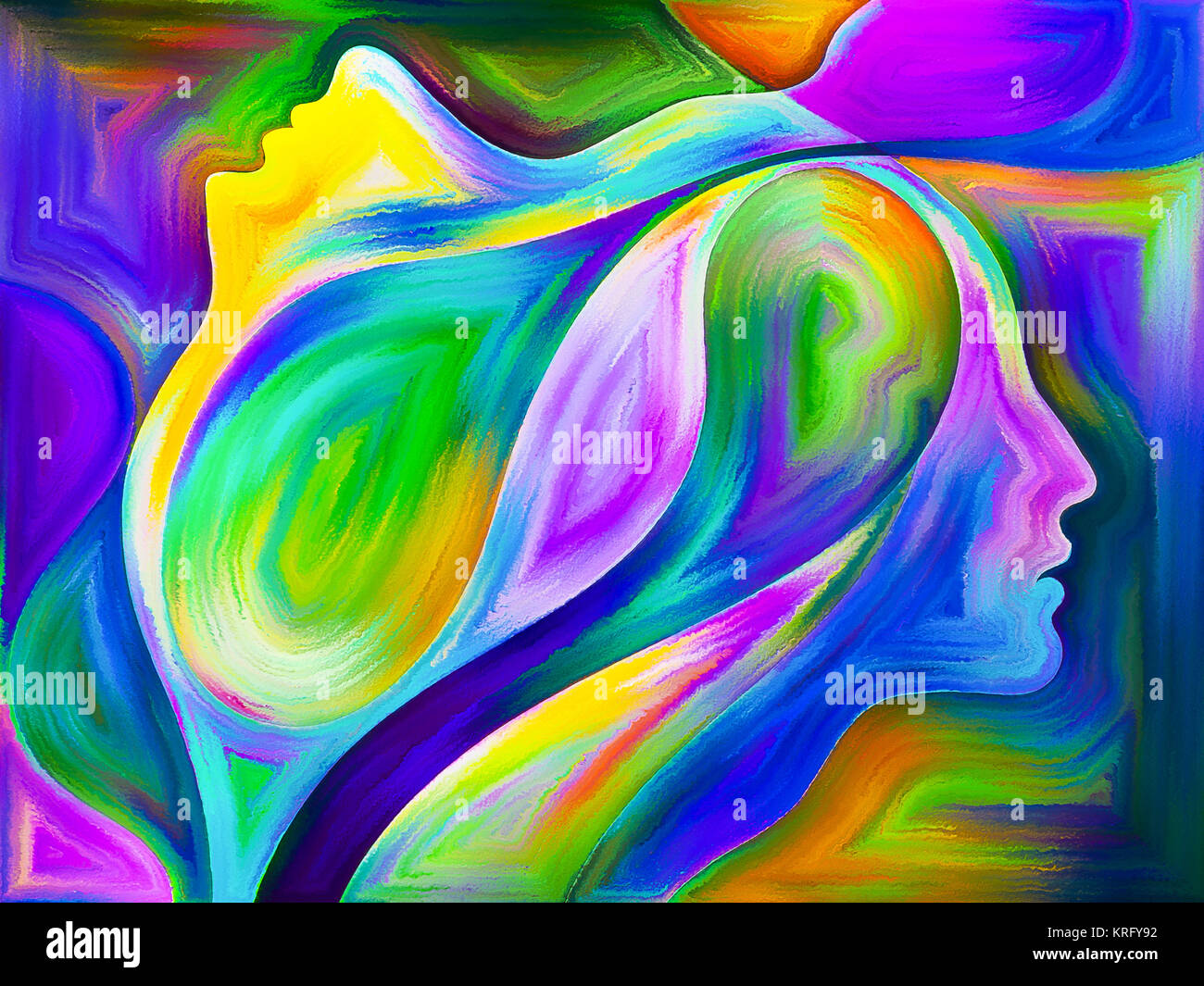 Spheres of Communication Stock Photo - Alamy