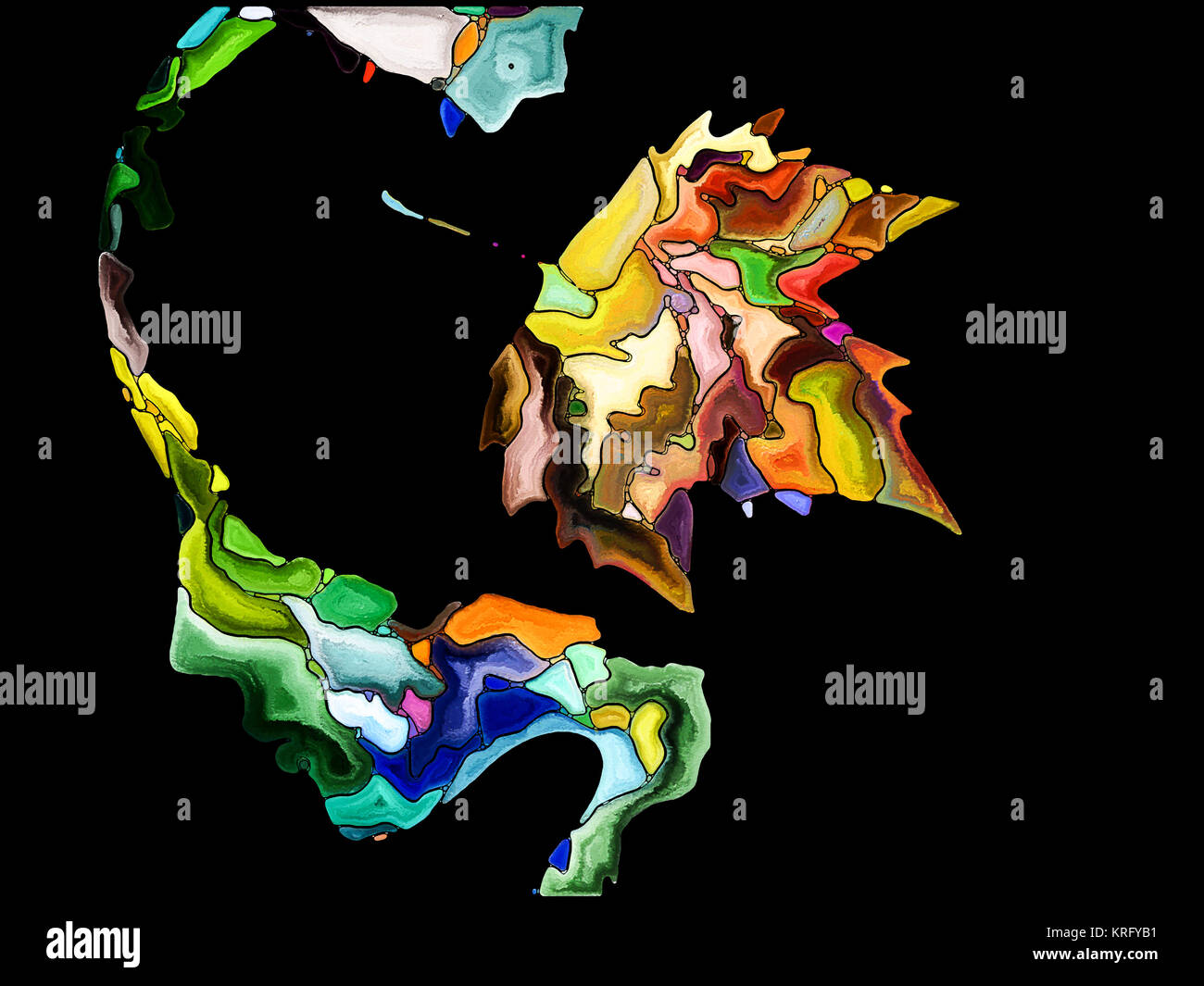 Beyond Self Fragmentation Stock Photo - Alamy