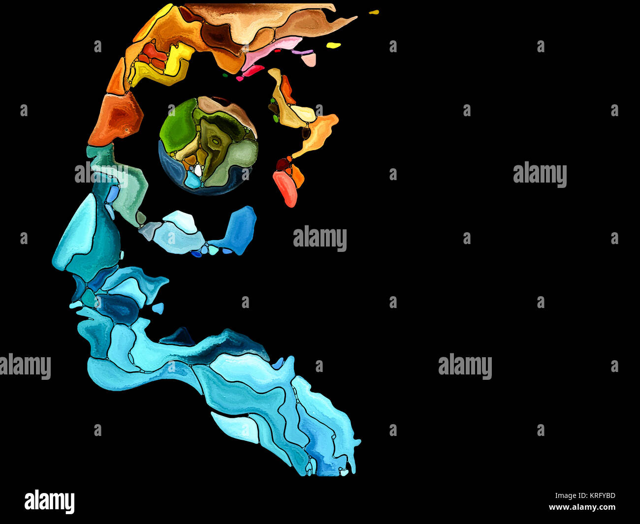 Beyond Self Fragmentation Stock Photo - Alamy