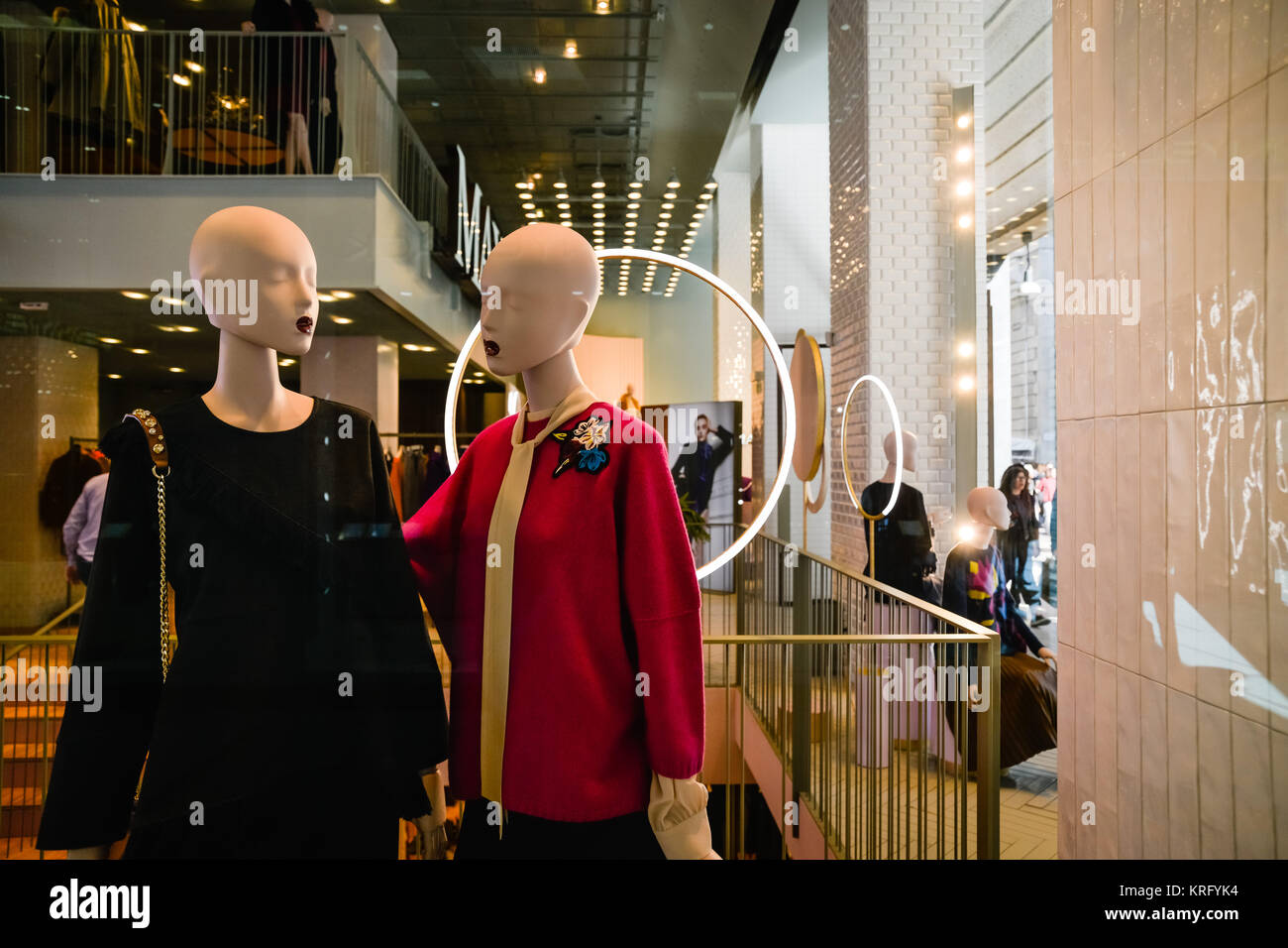 Milan, Italy - September 24, 2017: Max Mara store in Milan. Fashion ...