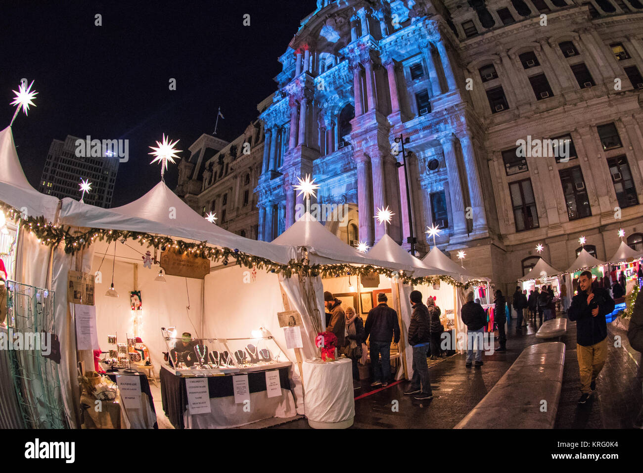 Deck the Hall Light Show at City Hall, Holiday Lights in Philadelphia ...