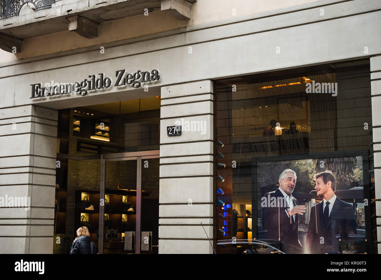 Ermenegildo zegna logo hi-res stock photography and images - Alamy