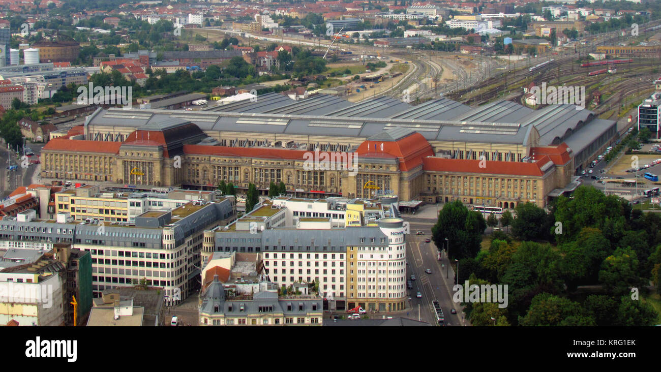 Hauptbahnhof station in leipzig hi-res stock photography and images - Alamy