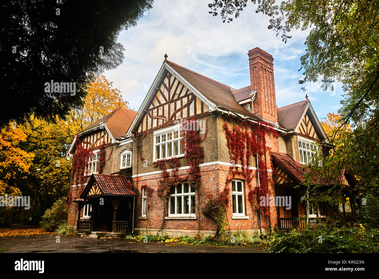 Beautiful old residence of Grand Duke Boris Vladimirovich Stock Photo ...