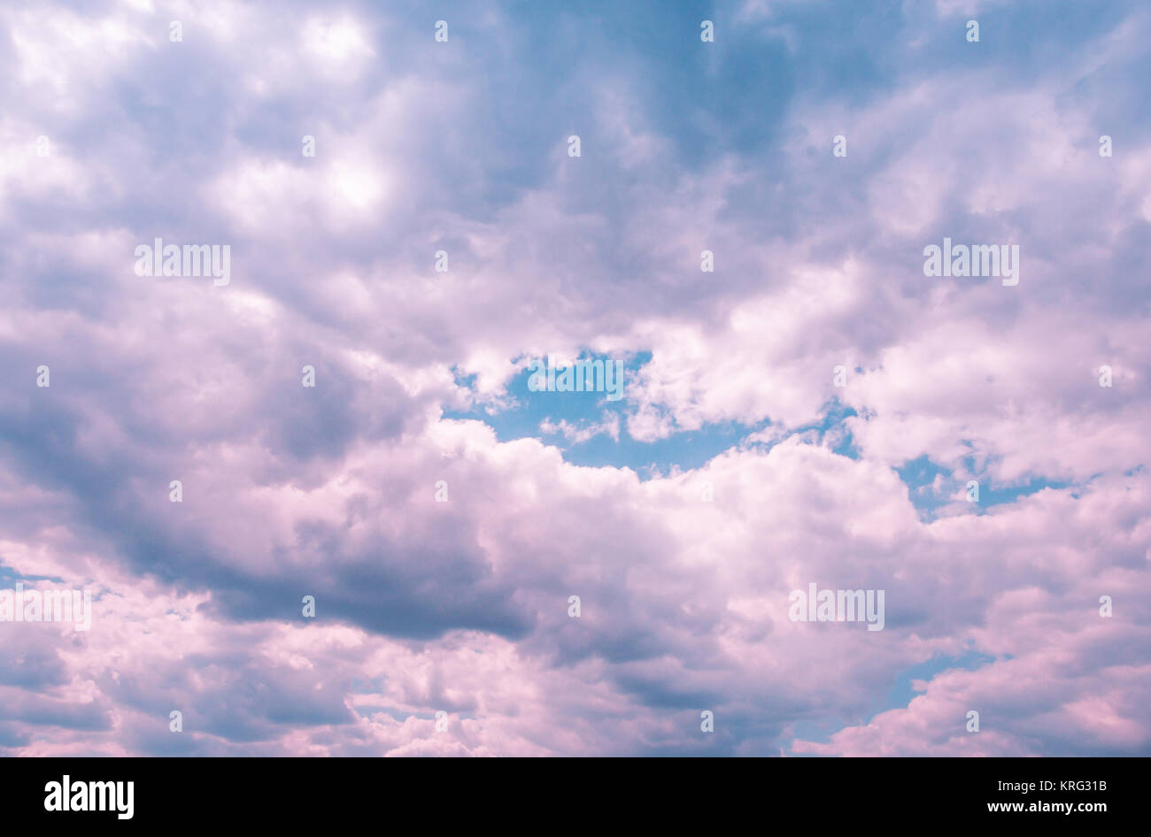 Spectacular sky in autumn Stock Photo - Alamy