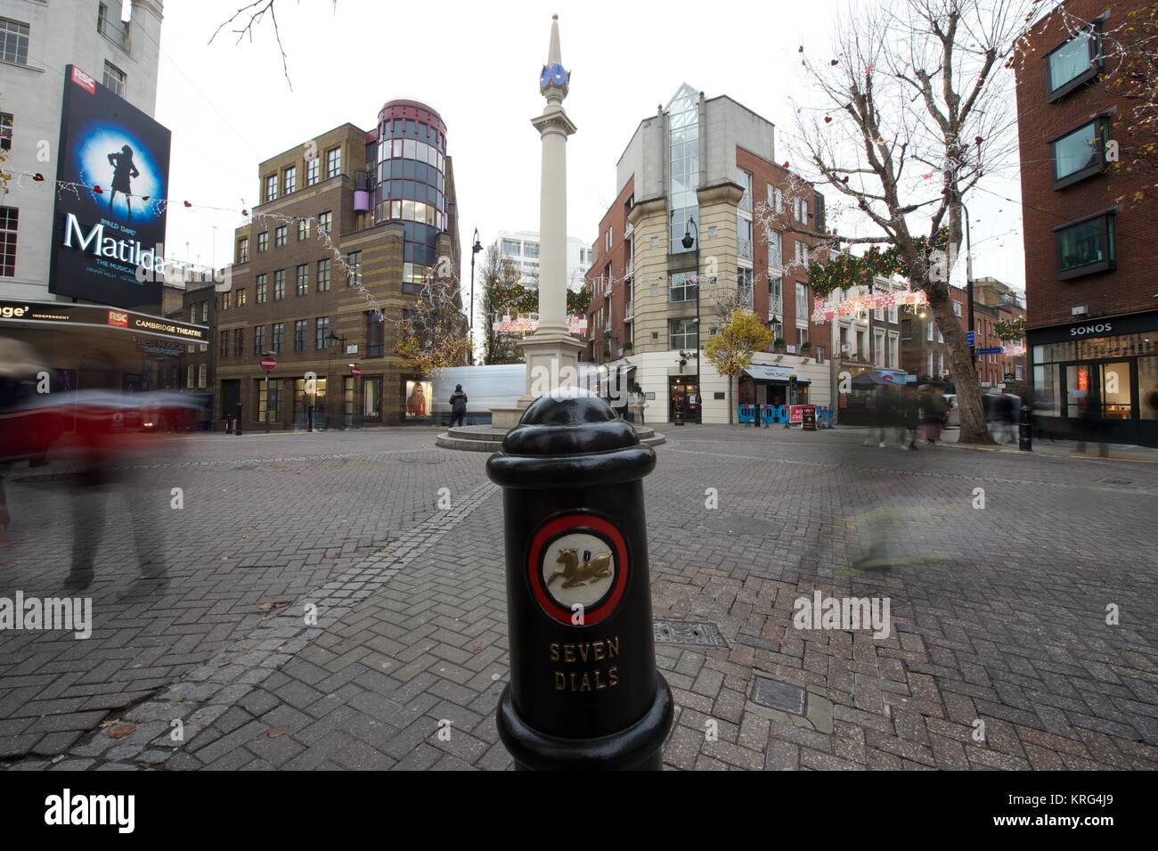 Covent Garden, Seven dials Stock Photo - Alamy