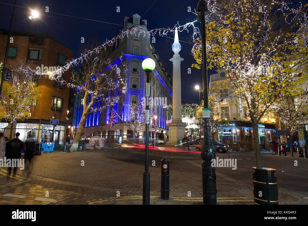 Covent Garden, seven dials Stock Photo - Alamy