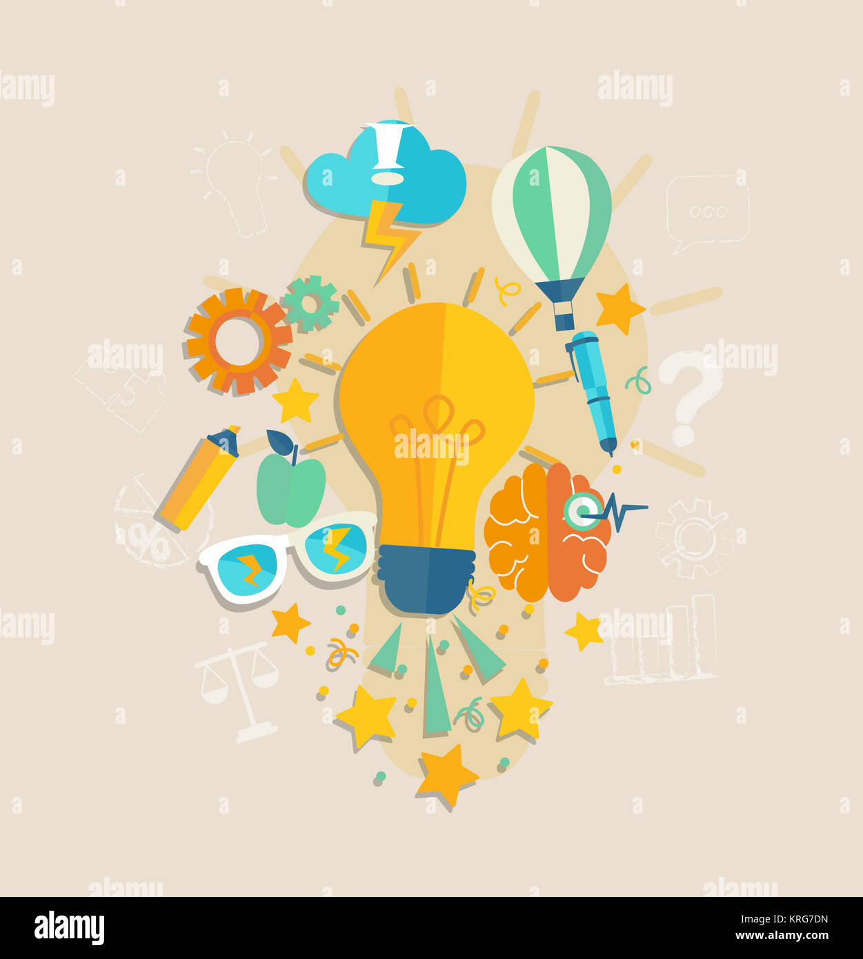 Picture book cloud hi-res stock photography and images - Alamy