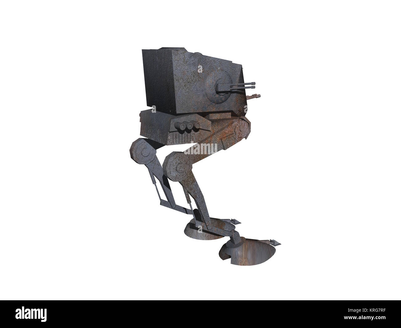 walking robot released Stock Photo - Alamy