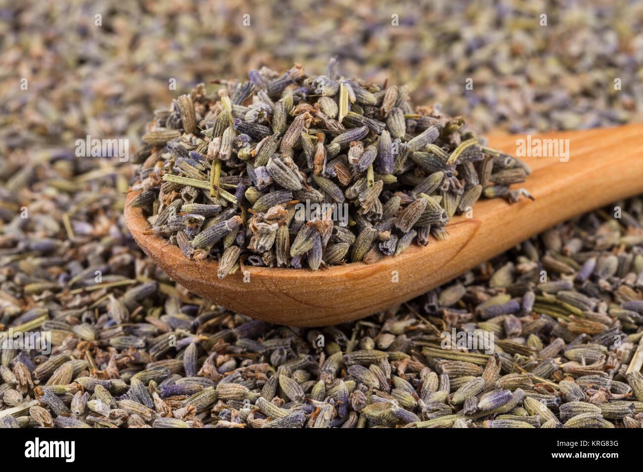dried lavender organic tea Stock Photo - Alamy