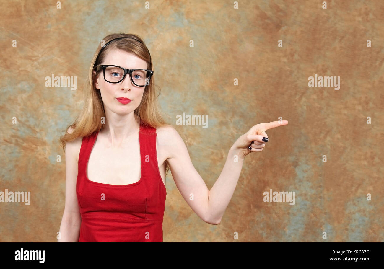 Red gown hi-res stock photography and images - Alamy