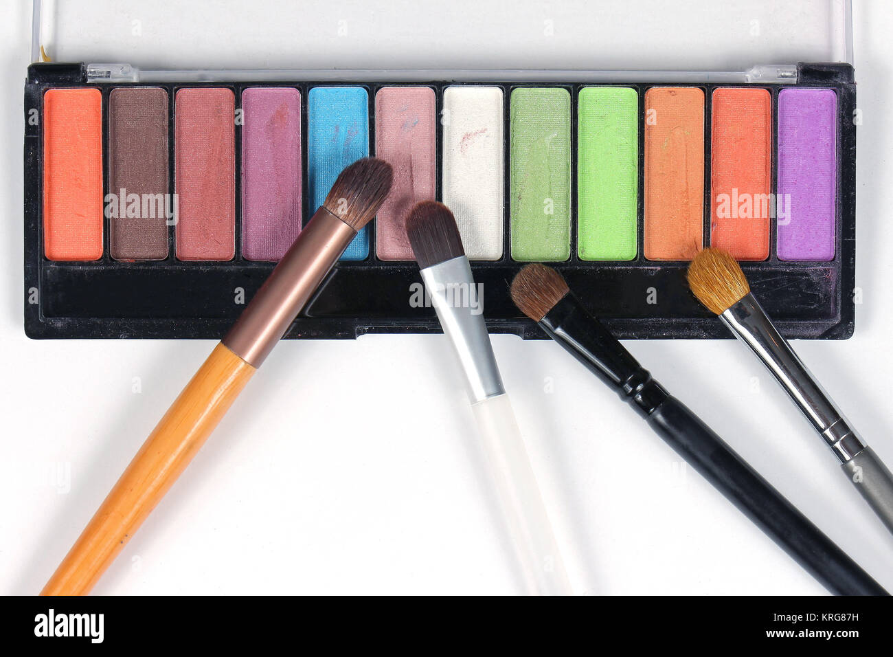 Make up palette Stock Photo - Alamy